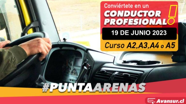 ¡MATRICULAS ABIERTAS! A2-A3-A4-A5 CURSO PROFESIONAL EN PUNTA ARENAS: INICIA EL 19 DE JUNIO DEL ...